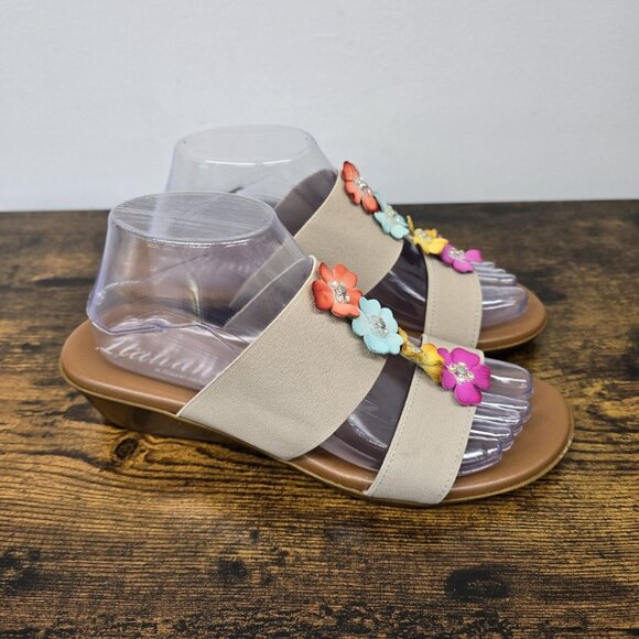 Italian Shoemakers | Shoes | Italian Shoemakers Italiana Wedge Sandal ...